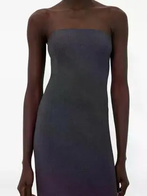 Loulou De Saison Shilo Strapless Bustier Midi Dress
