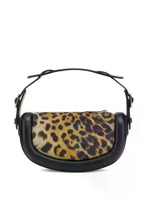 Roberto Cavalli Leopard-print Shoulder Bag - Brown