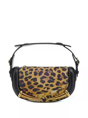 Roberto Cavalli Leopard-print Shoulder Bag - Brown
