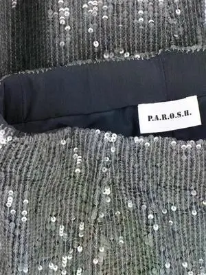 P.a.r.o.s.h Sequined Straight Trousers