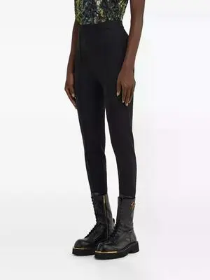 Roberto Cavalli Stirrup Detail Wool Trousers