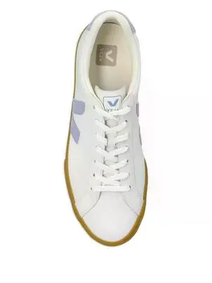 VEJA Leather V-logo Low Top Sneakers