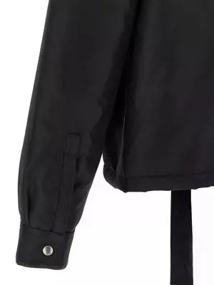 Rick Owens Zip-front Shirt Jacket - Black