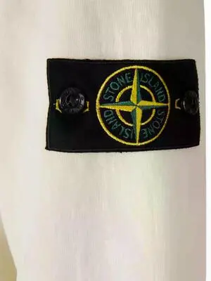 Stone Island Hooded Patch Sweatshirt - Neutrals