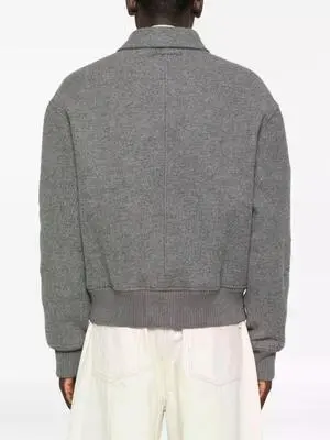 Jacquemus Wool Bomber Jacket - Grey