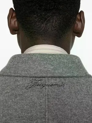 Jacquemus Wool Bomber Jacket - Grey