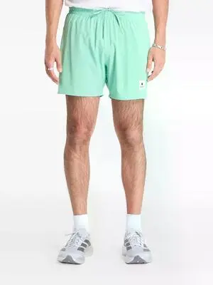 SAYSKY Elasticated-waistband Mesh-panel Shorts