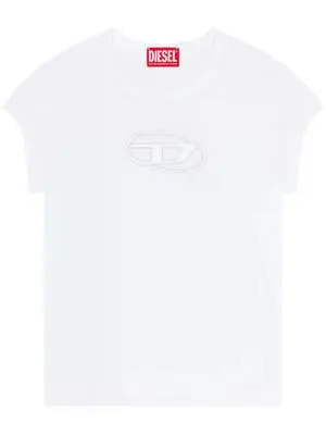 DIESEL T-angie Cut-out T-shirt - White