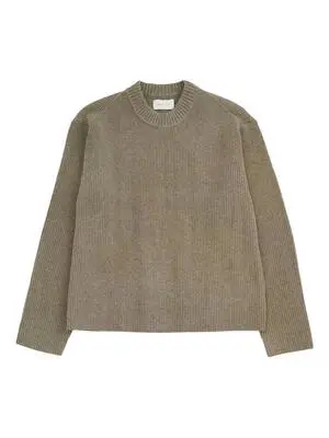 BERNER KUHL Ribbed Crew-neck Sweater
