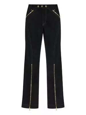 Versace Couture Contrast Stitching Jeans For Women