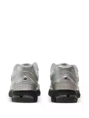 NEW BALANCE 2002r Leather Sneakers - Silver