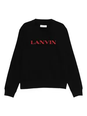 LANVIN Embroidered Logo Sweatshirt