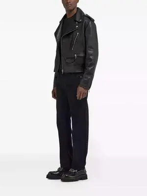 Roberto Cavalli Sheepskin Biker Jacket