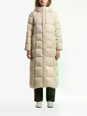 Peserico Hooded Quilted Down Coat