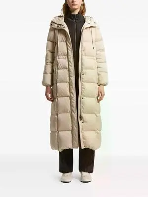 Peserico Hooded Quilted Down Coat