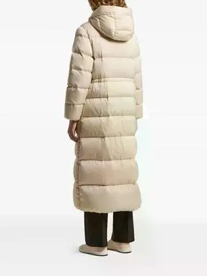 Peserico Hooded Quilted Down Coat