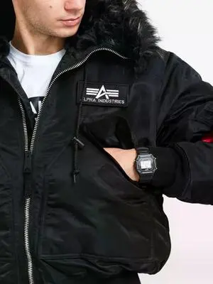 Alpha Industries Faux-fur Hooded Jacket