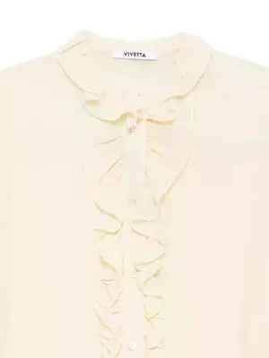 Vivetta Ruffled Silk Blouse