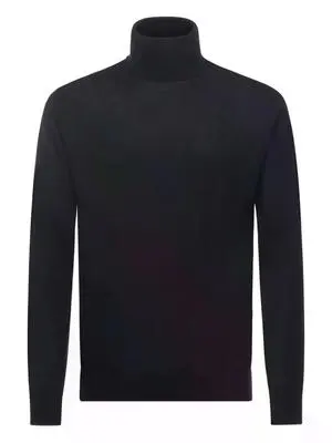 Alpha Studio Turtleneck Long-sleeve Sweater