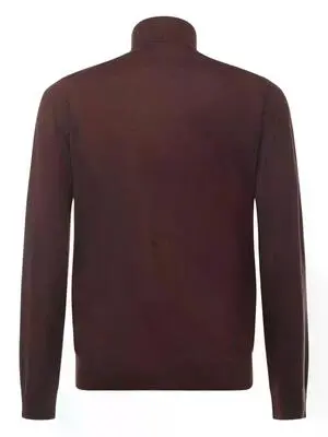 Alpha Studio Long-sleeved Roll-neck Sweater