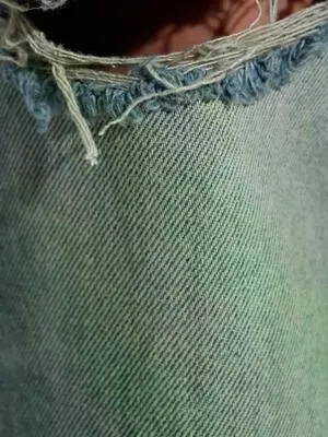 MISBHV Frayed-knee Straight Leg Jeans