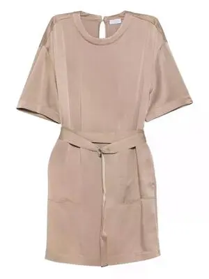 Brunello Cucinelli Short Sleeve Day Dresses