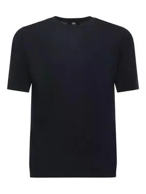 Alpha Studio Short-sleeve Knitted T-shirt
