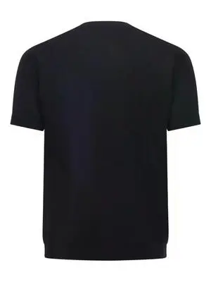 Alpha Studio Short-sleeve Knitted T-shirt