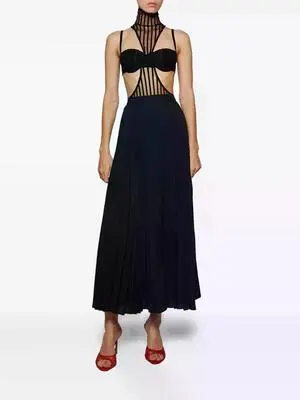 Wardrobe.NYC Pleated Midi Skirt