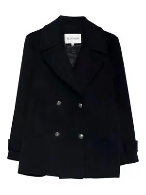 Eric Bompard Double-breasted Notched-lapel Coat