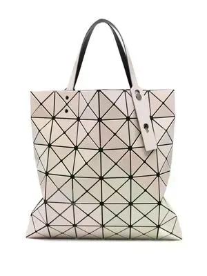 Issey Miyake Lucent Geometric-pattern Tote Bag - Neutrals