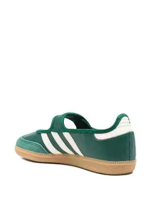 Adidas Samba Jane Three-stripe Sneakers - Green