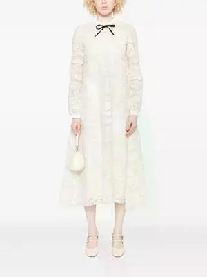 N°21 Lace Bow Maxi Dress