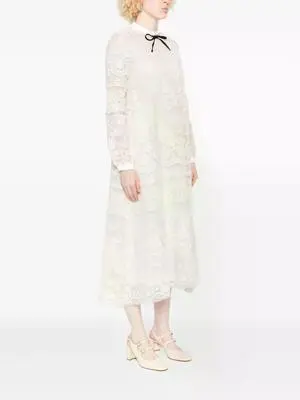N°21 Lace Bow Maxi Dress