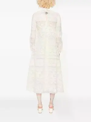 N°21 Lace Bow Maxi Dress
