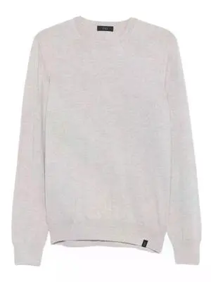 FAY Crew-neck Sweater - Grey