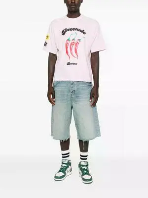 BARROW Chilli-print T-shirt