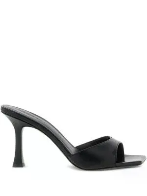 Magda Butrym 75mm Square-toe Flared-heel Mules