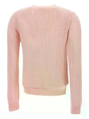 SUN 68 Cable-knit Sweater - Pink