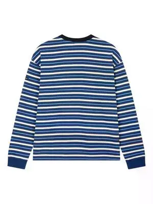 STUDIO TOMBOY Striped Long-sleeved T-shirt - Blue