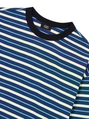 STUDIO TOMBOY Striped Long-sleeved T-shirt - Blue