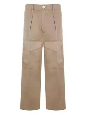 SETCHU Cropped Cotton Cargo Trousers