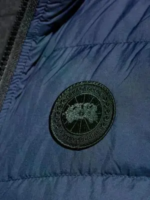 Canada Goose Quilted Logo-patch Gilet - Blue