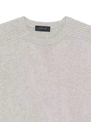 Sease Ribbed-panel Sweater