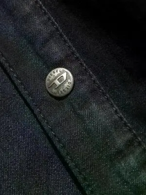 DIESEL® Logo-button Denim Shirt
