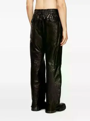 DIESEL Leather Trousers