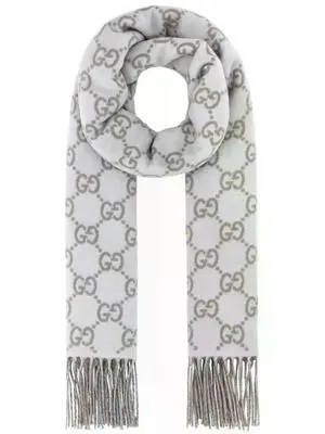 Gucci Reversible Scarf - Grey