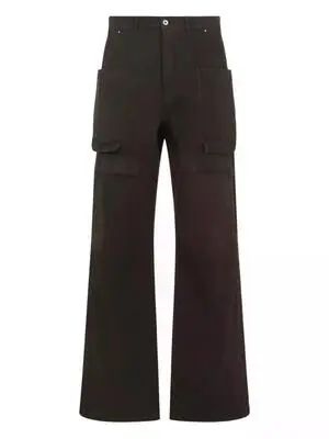 Rick Owens Double-pocket Straight-leg Trousers - Brown