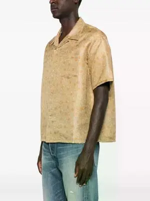 Visvim Crosby Floral-jacquard Shirt
