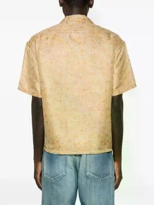Visvim Crosby Floral-jacquard Shirt
